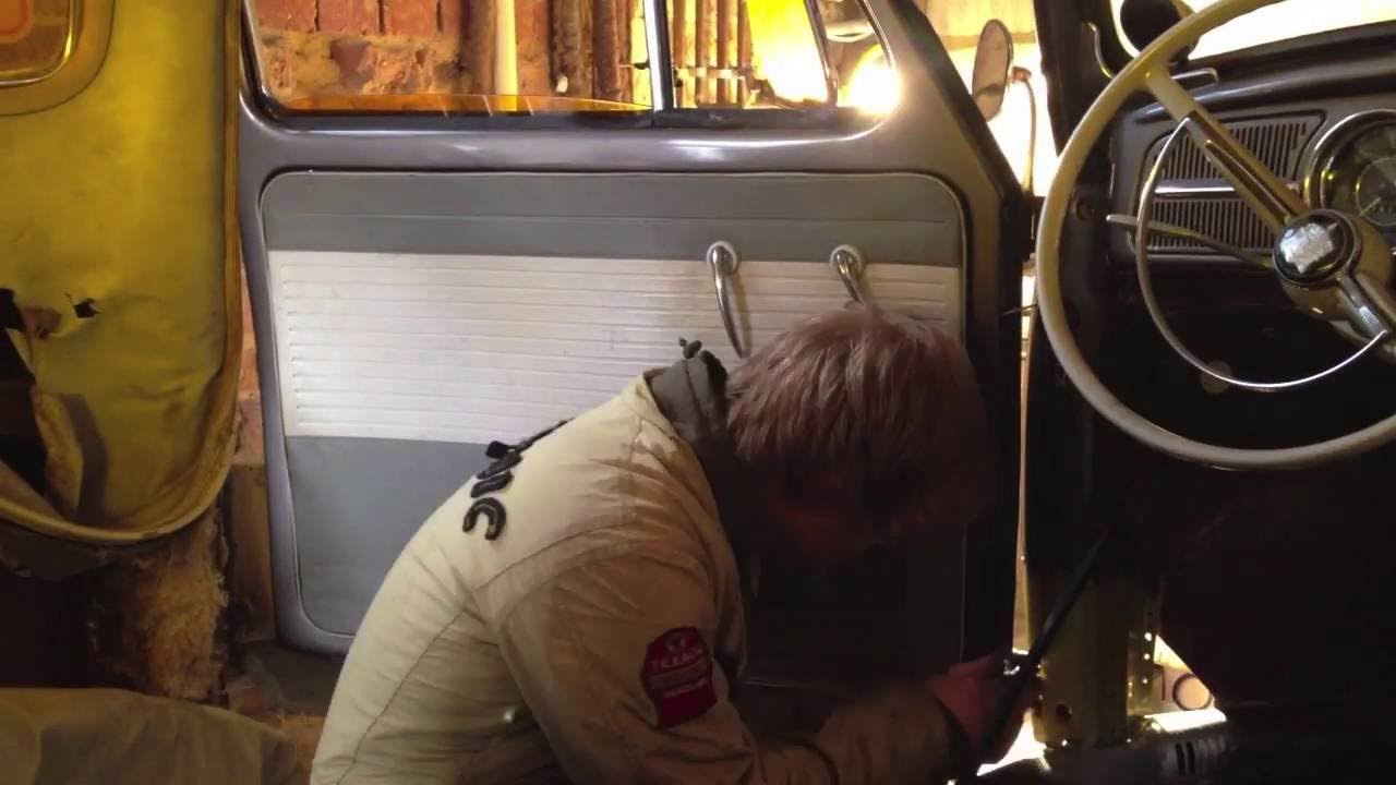 VW Beetle "A" Pillar & inner arch repair - YouTube
