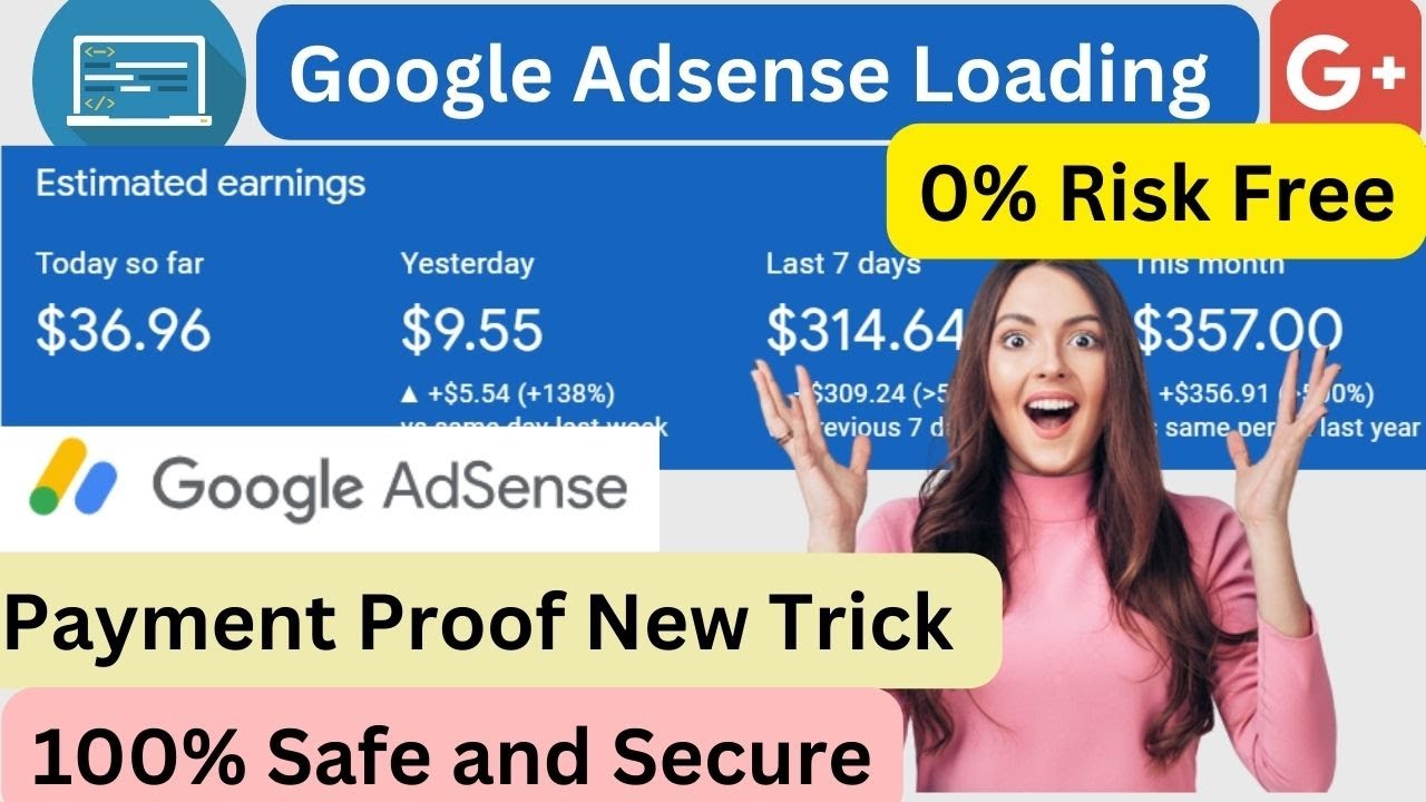 Google Adsense Loading Websites Earning 100k$ Payment Proof by Organic ...