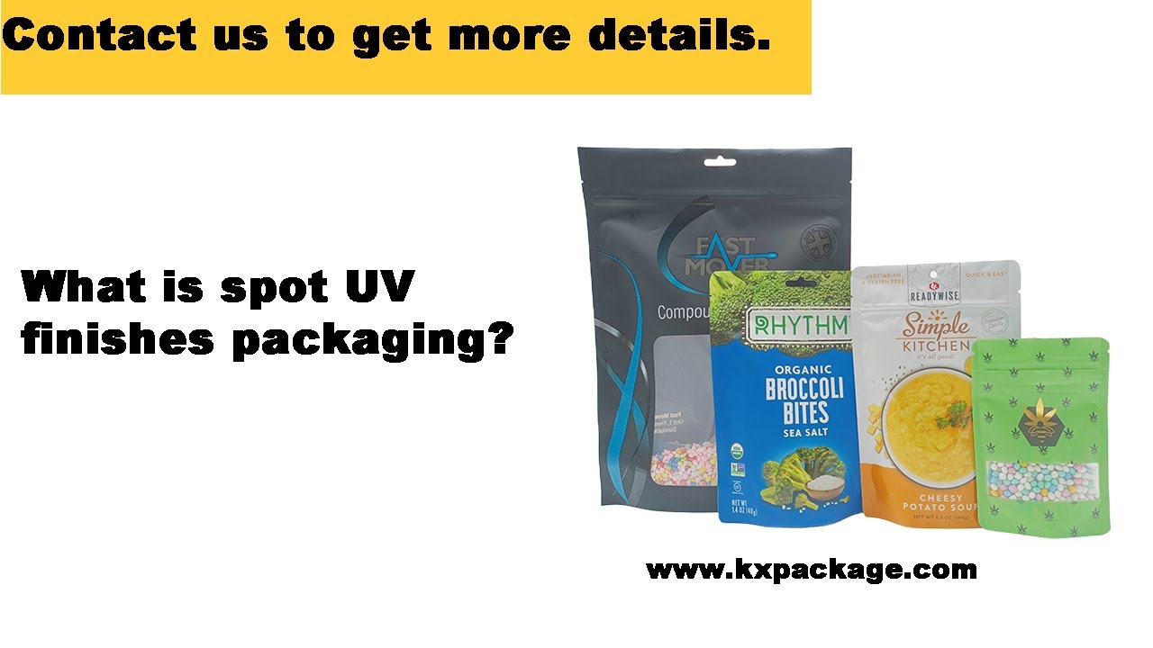 What is spot UV finishes packaging - YouTube