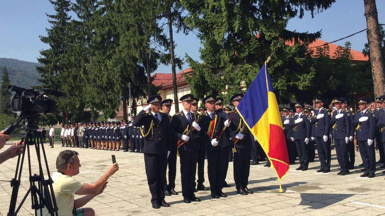 SNPAP Târgu-Ocna - Depunerea jurământului, promoţiei 2016 Carol I - 150 ...