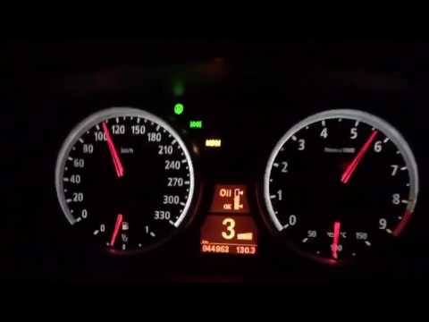 BMW M5 top speed . Yol bitti