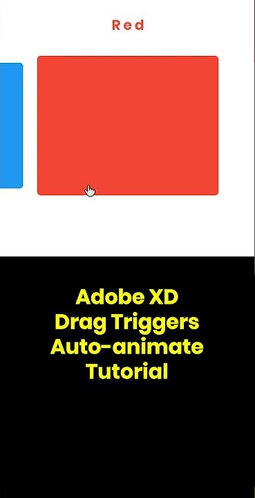 Adobe XD Animation | Drag Auto Animate Tutorial 2021 - Jogaarr - YouTube