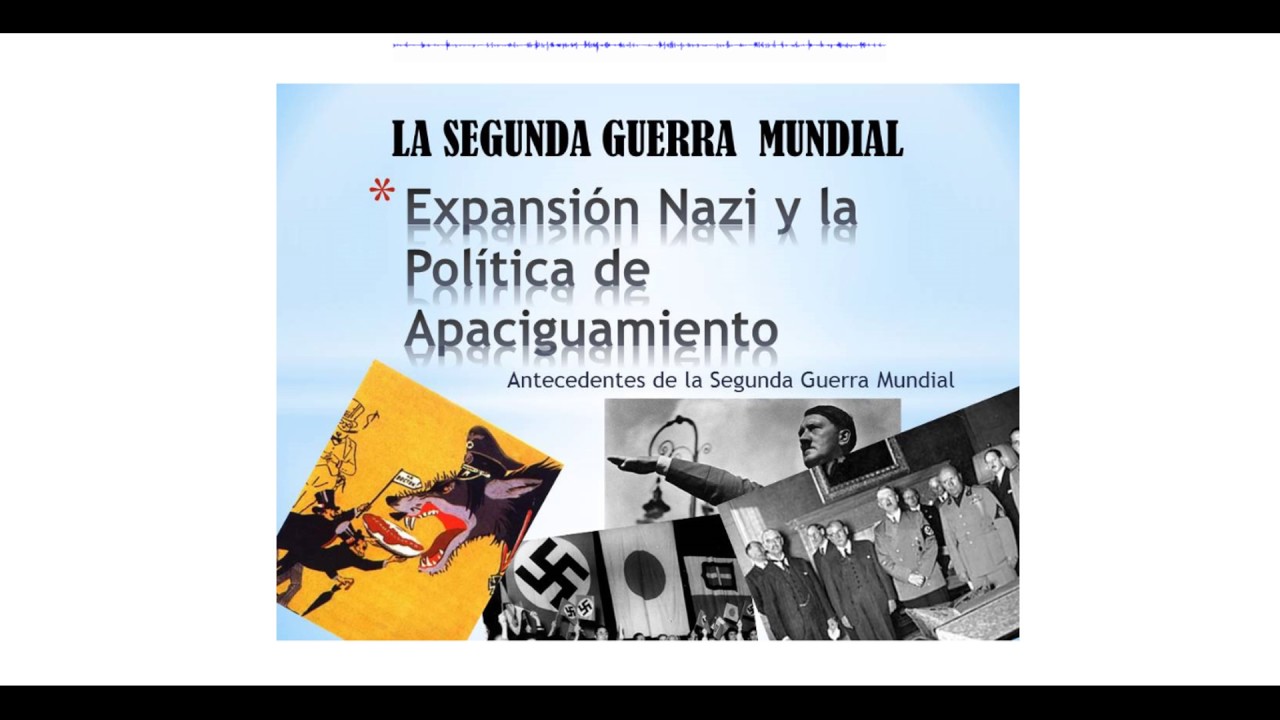 Segunda Guerra Mundial (1/3). Expasión Nazi y Política de ...