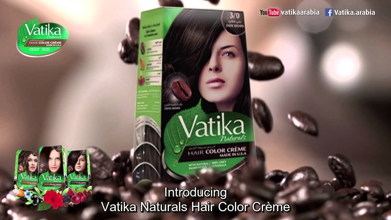 Vatika Naturals Hair Color Crème - Natural Nourishment, Beautiful ...