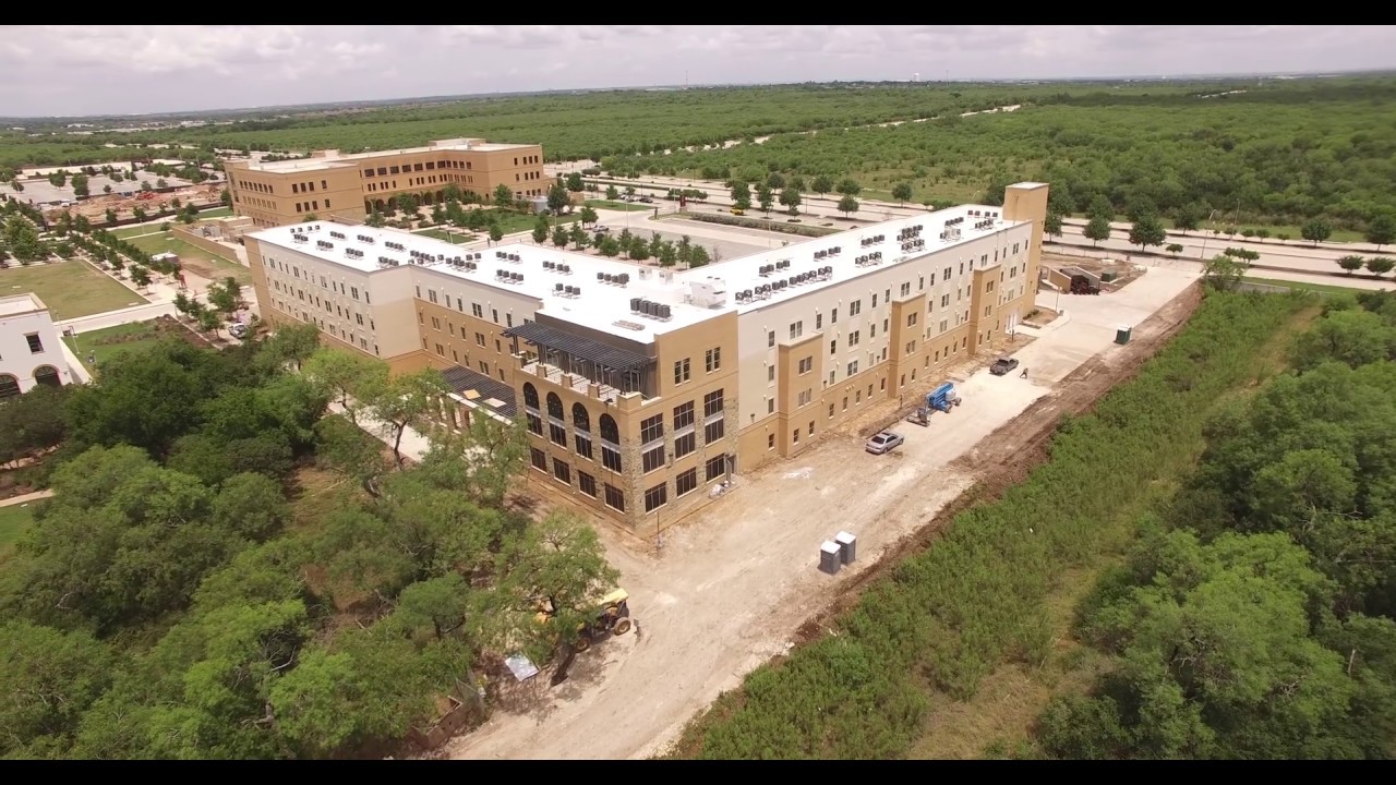 ESPERANZA HALL TAMUSA Fly over 6/3/17 - YouTube