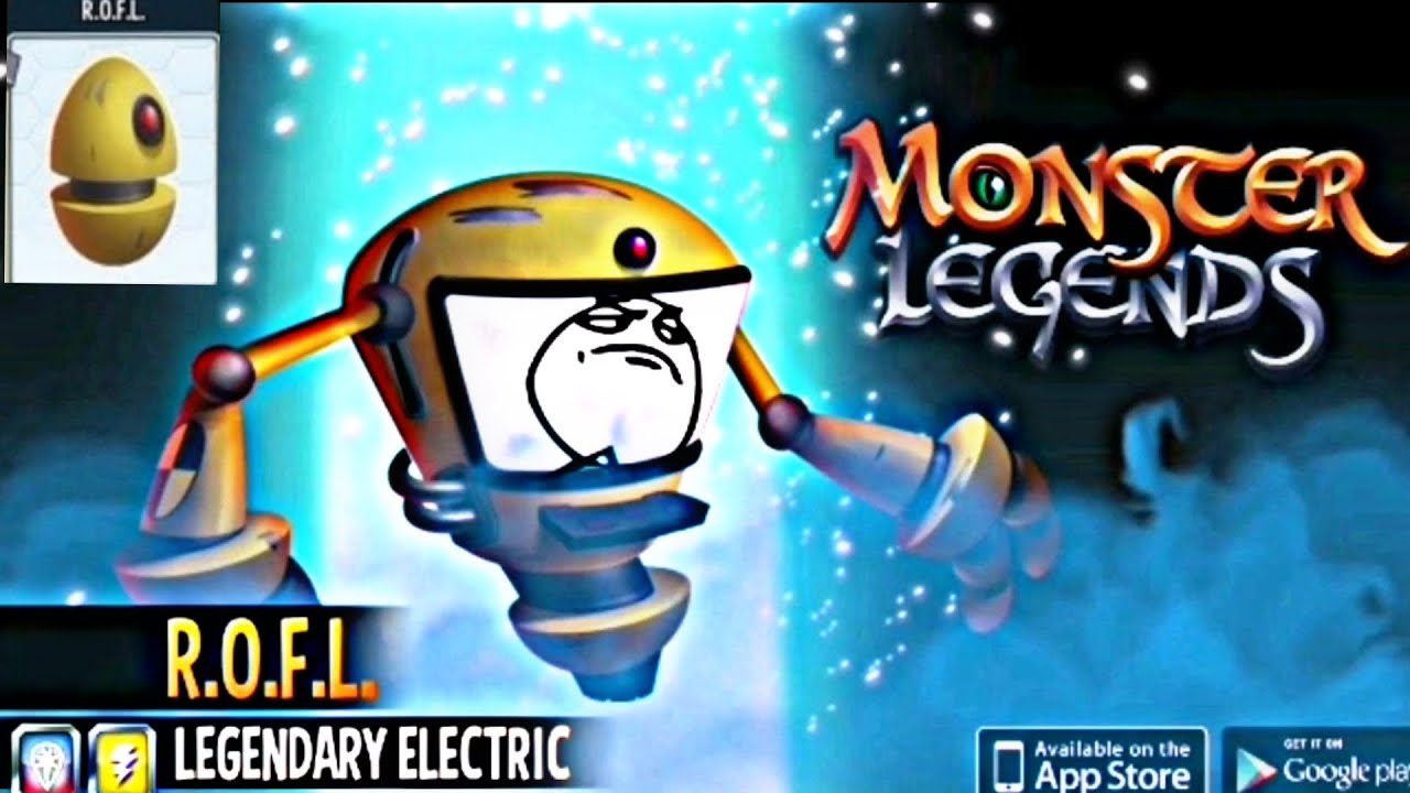 voici les attaque de R.O.L.F SUR MONSTER LEGEND - YouTube