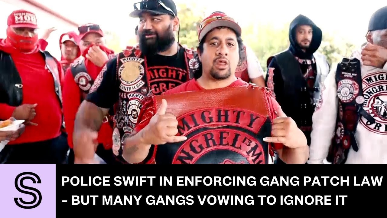 Police swift in enforcing gang patch law - but many gangs vowing to ...