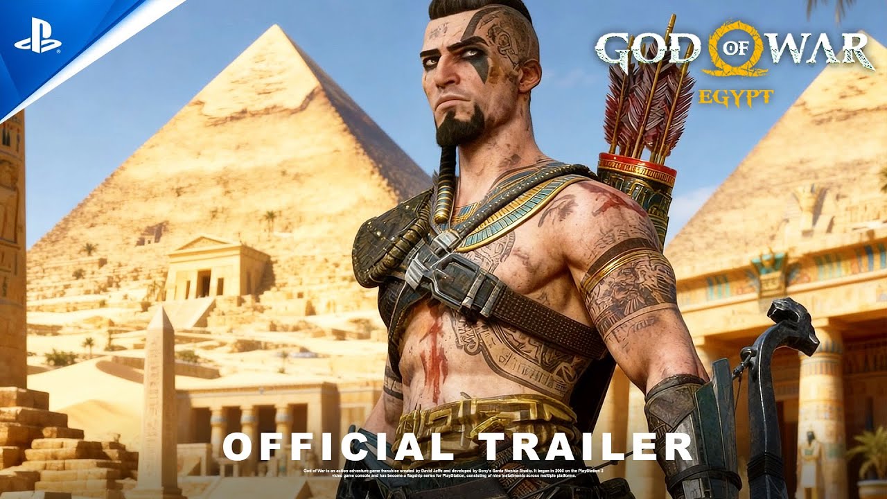 God of War Egypt - Huge News Finally! (New Gameplay Trailer Soon) - YouTube