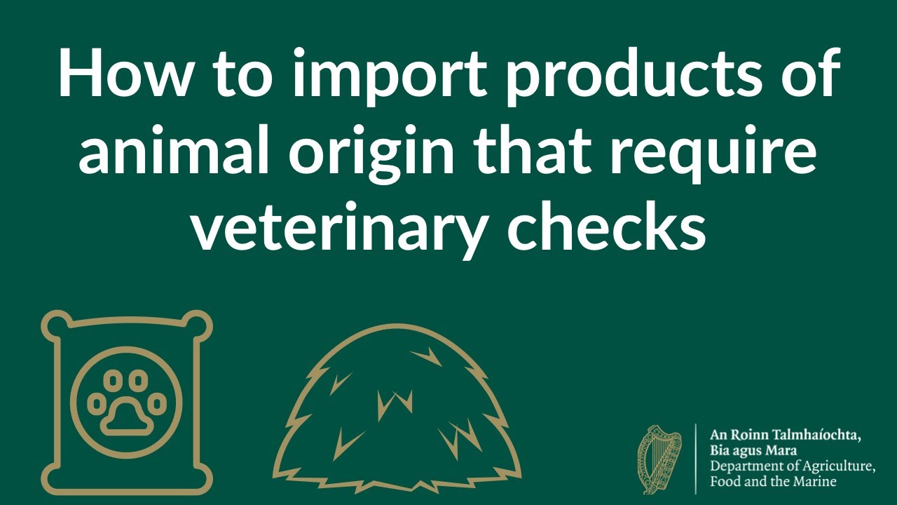 How to import products of animal origin - including hay and straw ...