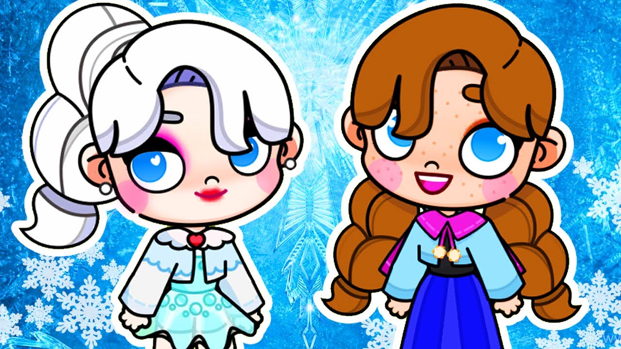 FROZEN Elsa & Anna in Avatar World - YouTube