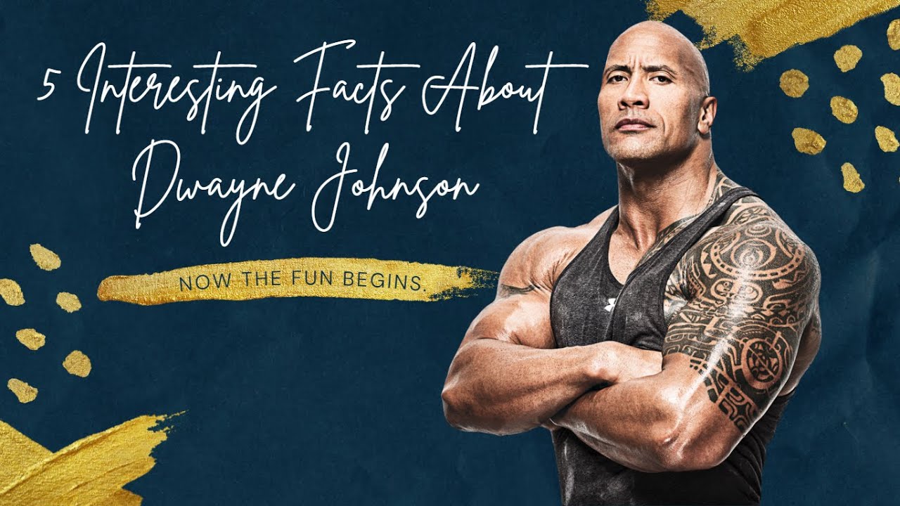 5 Interesting Facts About Dwayne Johnson 🥰 #1 | Fast Fact | #Shorts ...