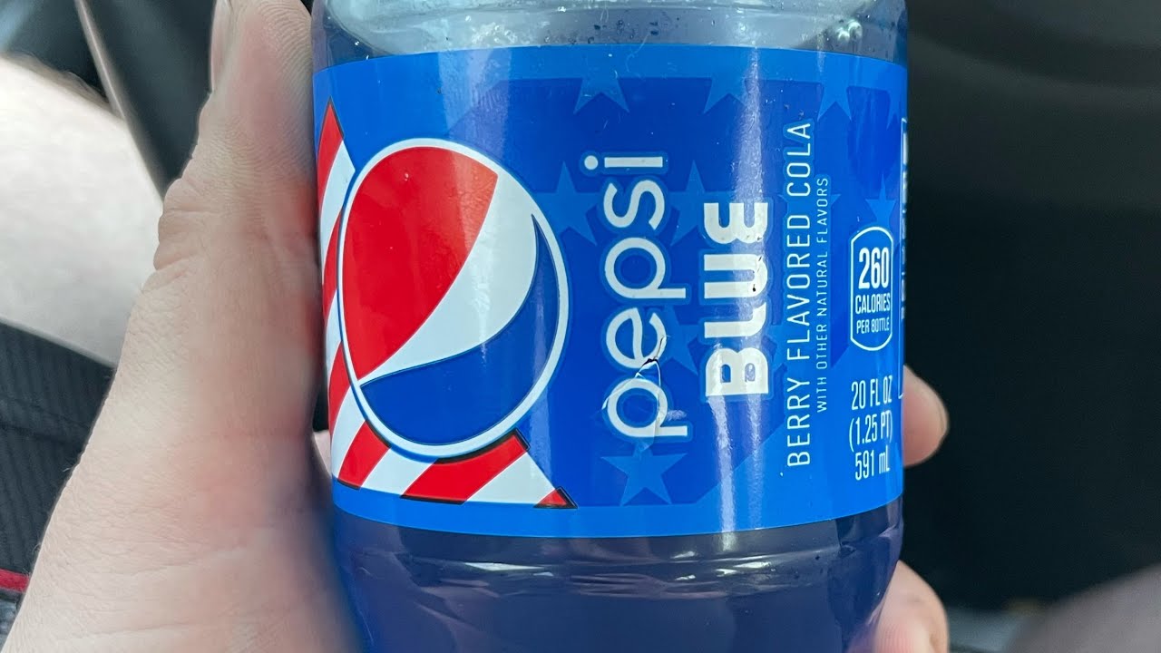 First Taste of Pepsi Blue - YouTube