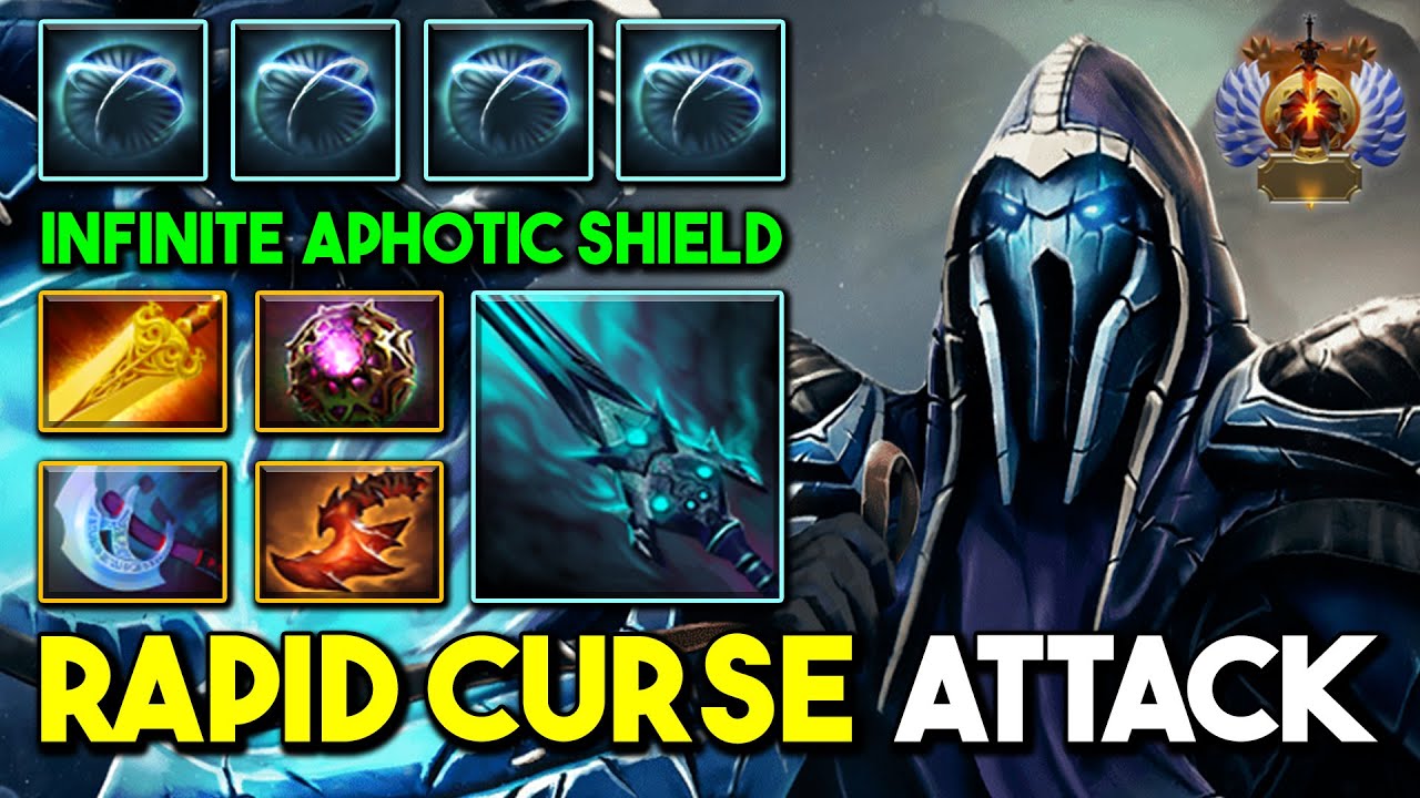 RAPID CURSE ATTACK HARD CARRY Abaddon Radiance + Octarine Core Infinite ...