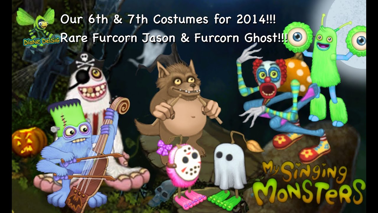 JASON MASK RARE FURCORN + FURCORN GHOST our 6&7th MSM costumes 2014 ...