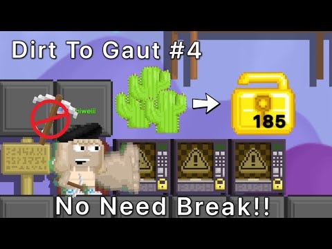 Insane Profit With Mass Cactus! | Dirt To Gaut Episode #4 | Growtopia ...