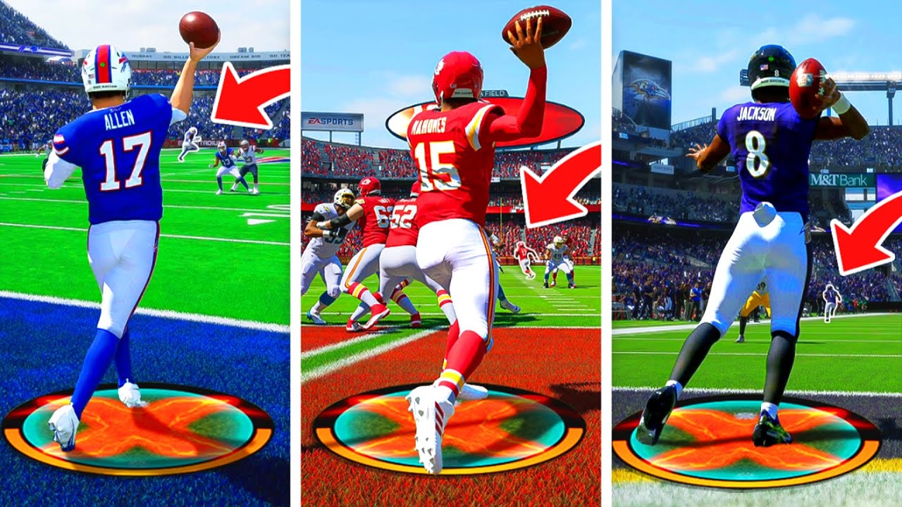 Throwing a 99 Yard Touchdown with EVERY NFL Quarterback! - YouTube