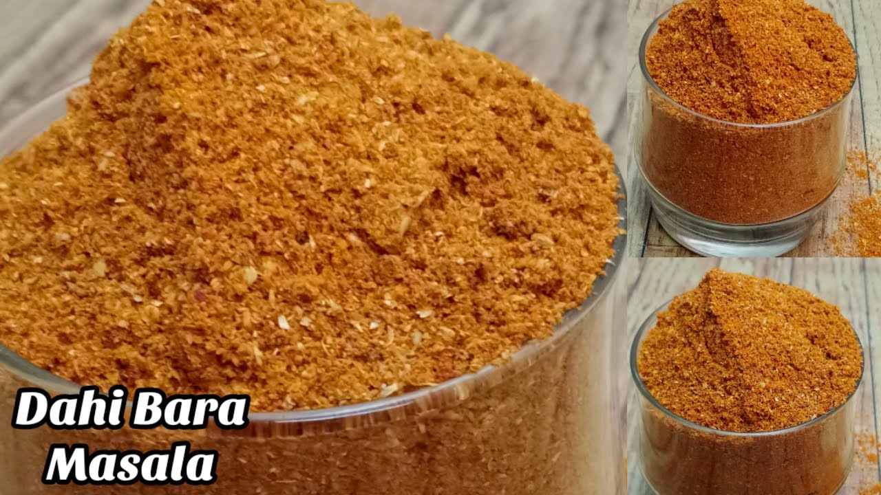 Dahi Bara Masala (Make & Store) Homemade Dahi Bhalla Masala Recipe ...