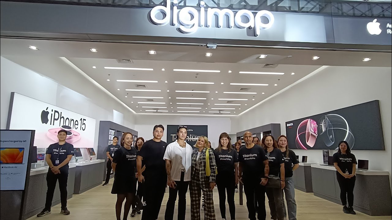 Digimap launches the iPhone 15 Pro at their newest store in One Ayala ...