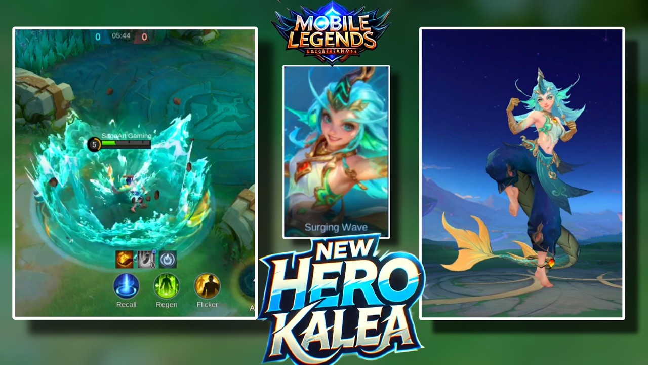 NEW Hero Kalea Skill Breakdown in MLBB | New Hero Kalea MLBB - YouTube