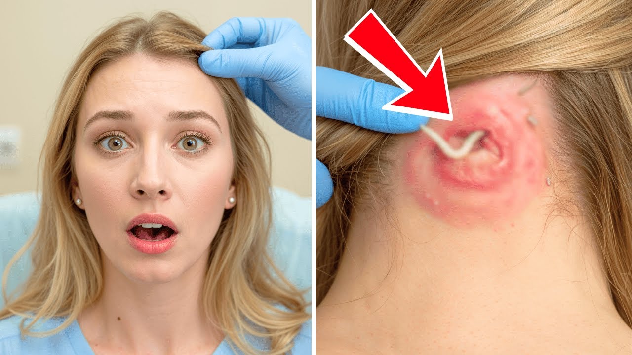 Young Woman Assumes Scalp Bump Is Simple Pimple, Until Doctor Examines It And Freezes! - YouTube
