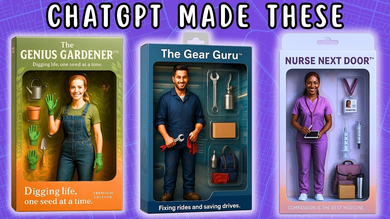 How to Create a Toy Action Figure of Yourself With ChatGPT AI - YouTube
