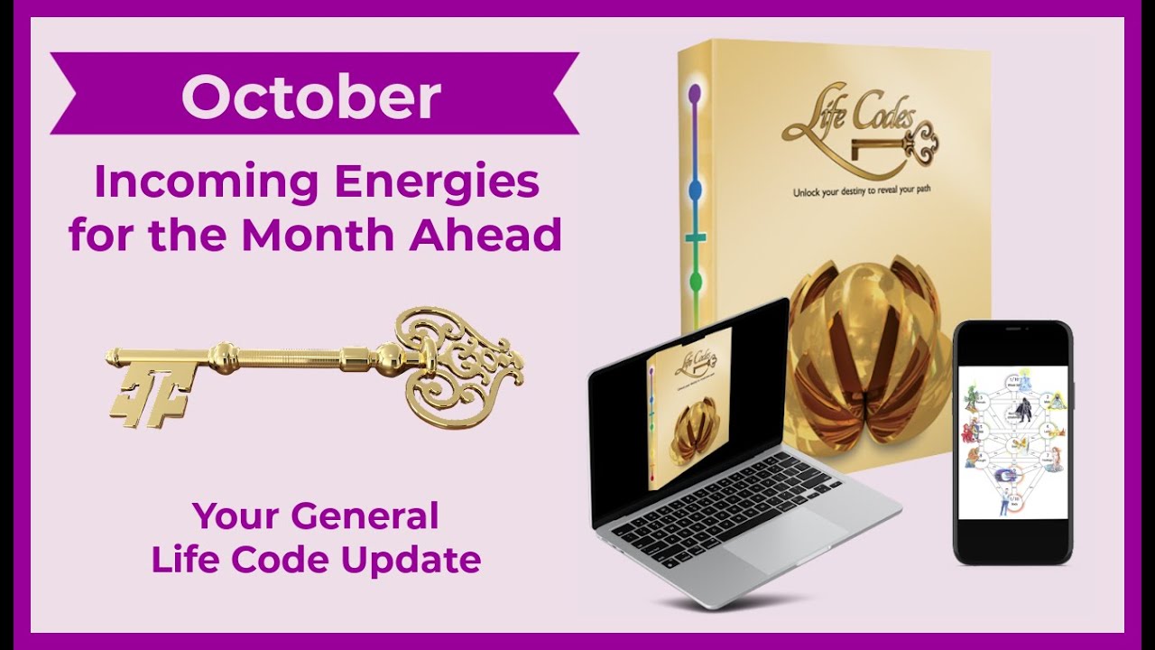 October 2024 Life Code Energy of the Month - YouTube