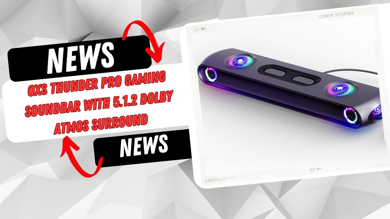 Thunder Pro Dolby Atmos® 5.1.2 Gaming Sound System - YouTube