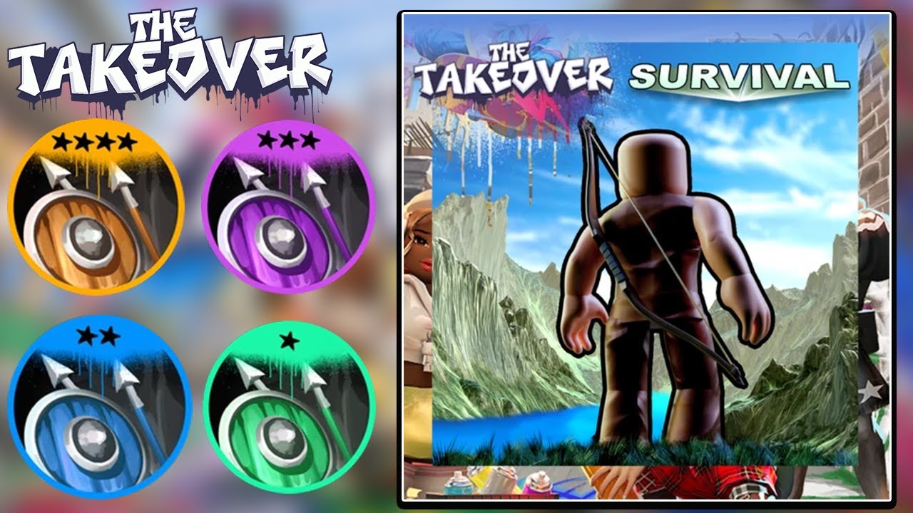 How To Complete ALL TAKEOVER CHALLENGES In The Survival Game (Roblox ...