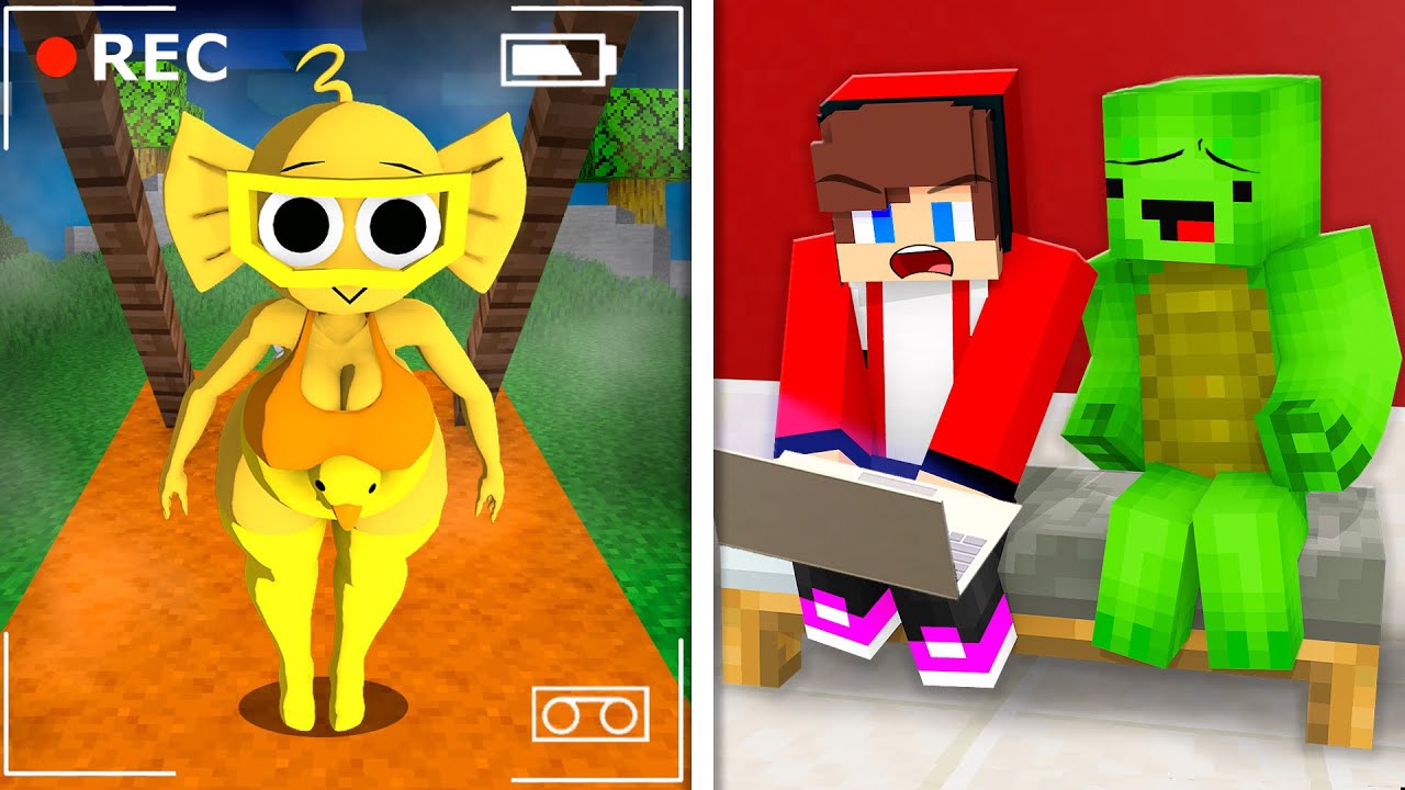 How Mikey and JJ Got Bailey on Hidden Cameras in Minecraft !? - Maizen - YouTube