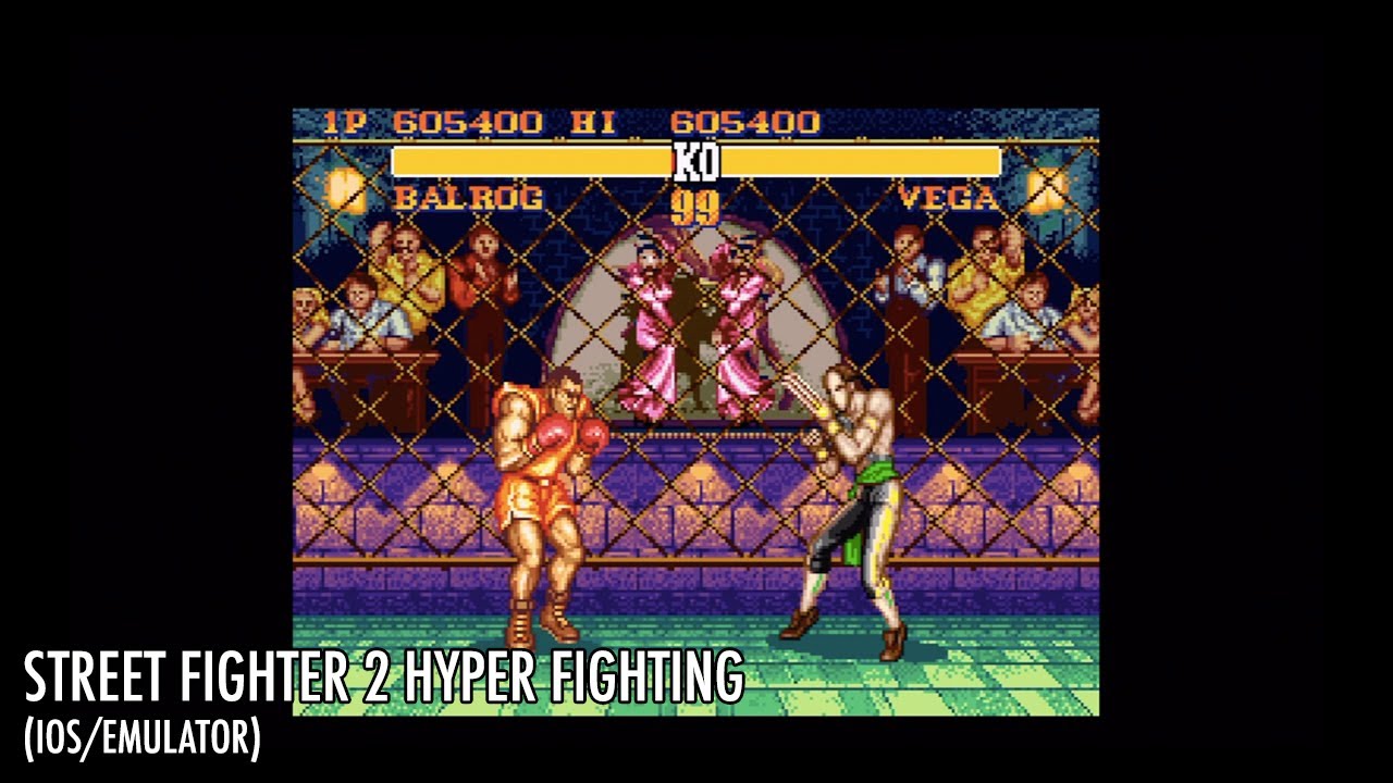 STREET FIGHTER 2 HYPER FIGHTING ARCADE MODE: BALROG (IOS/SNES EMULATOR ...