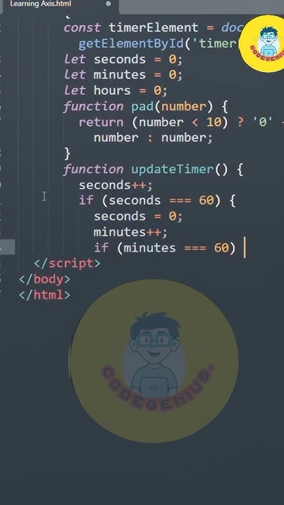 Timer ⌛⌛⌛ Html Css Javascript Youtube