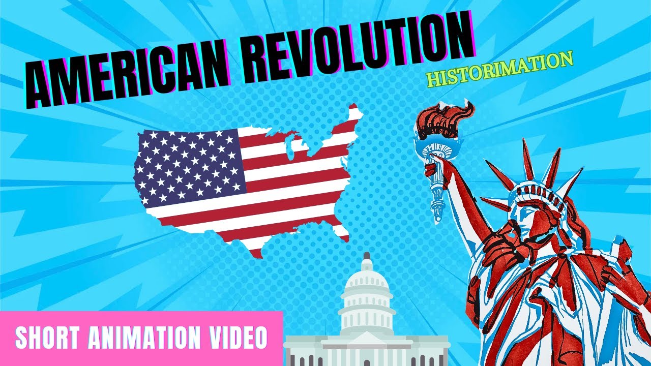 The American Revolution | short animated history | animated history in ...