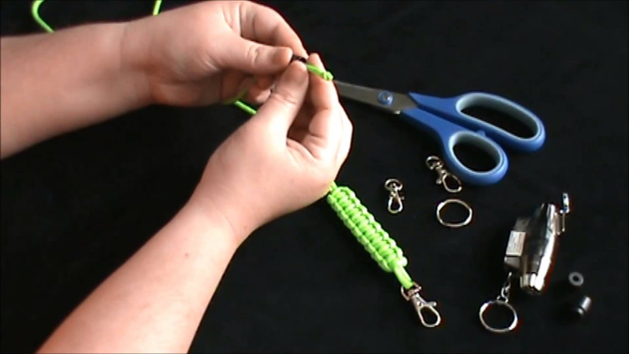 Get Knotted. How to shorten our lanyard. - YouTube