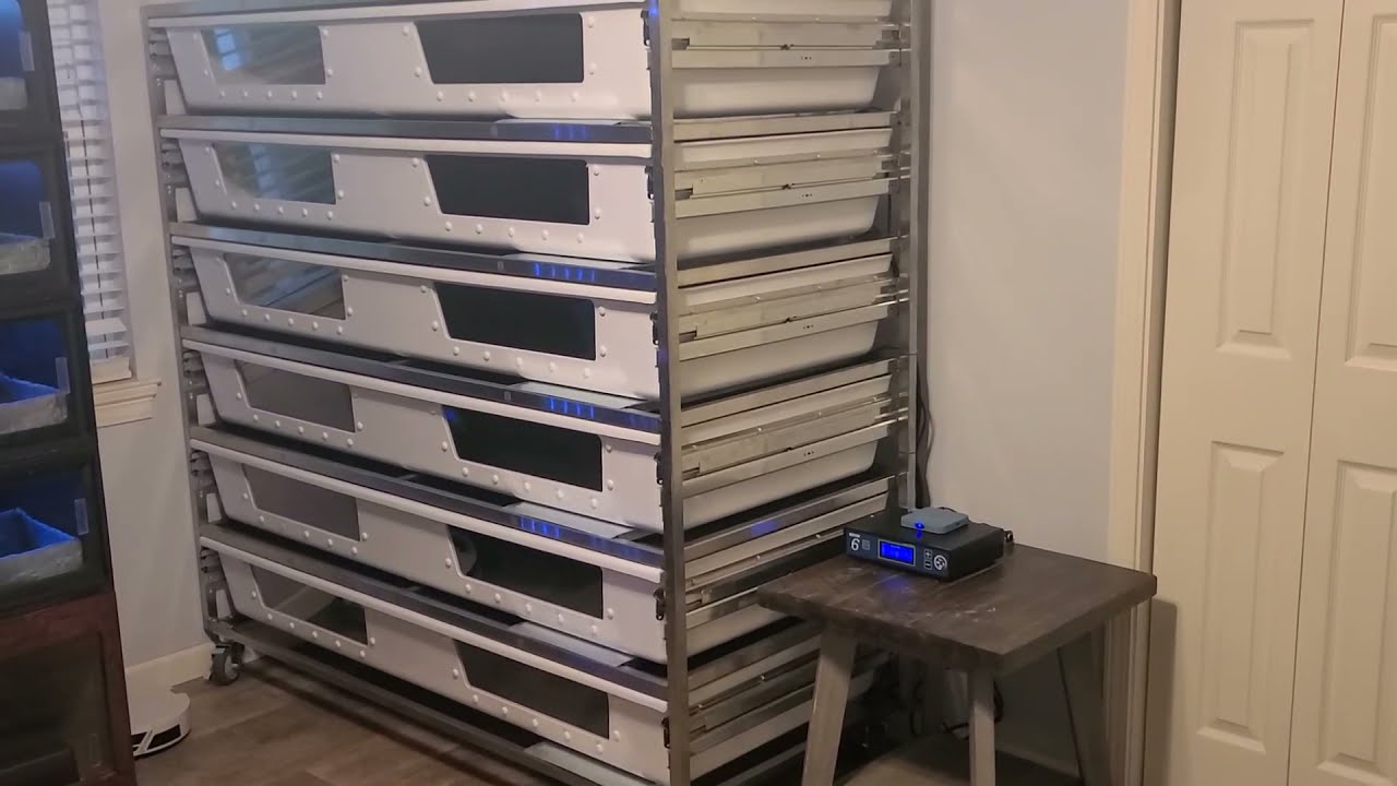 Freedom Breeder Rack has arrived! - YouTube