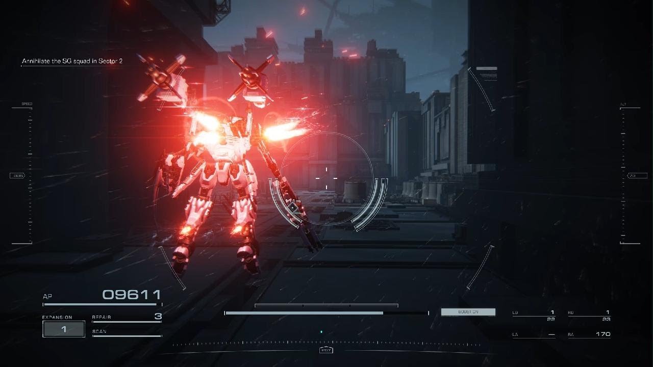 ARMORED CORE VI Balteus Mission [Complete Coral Build] S rank - YouTube