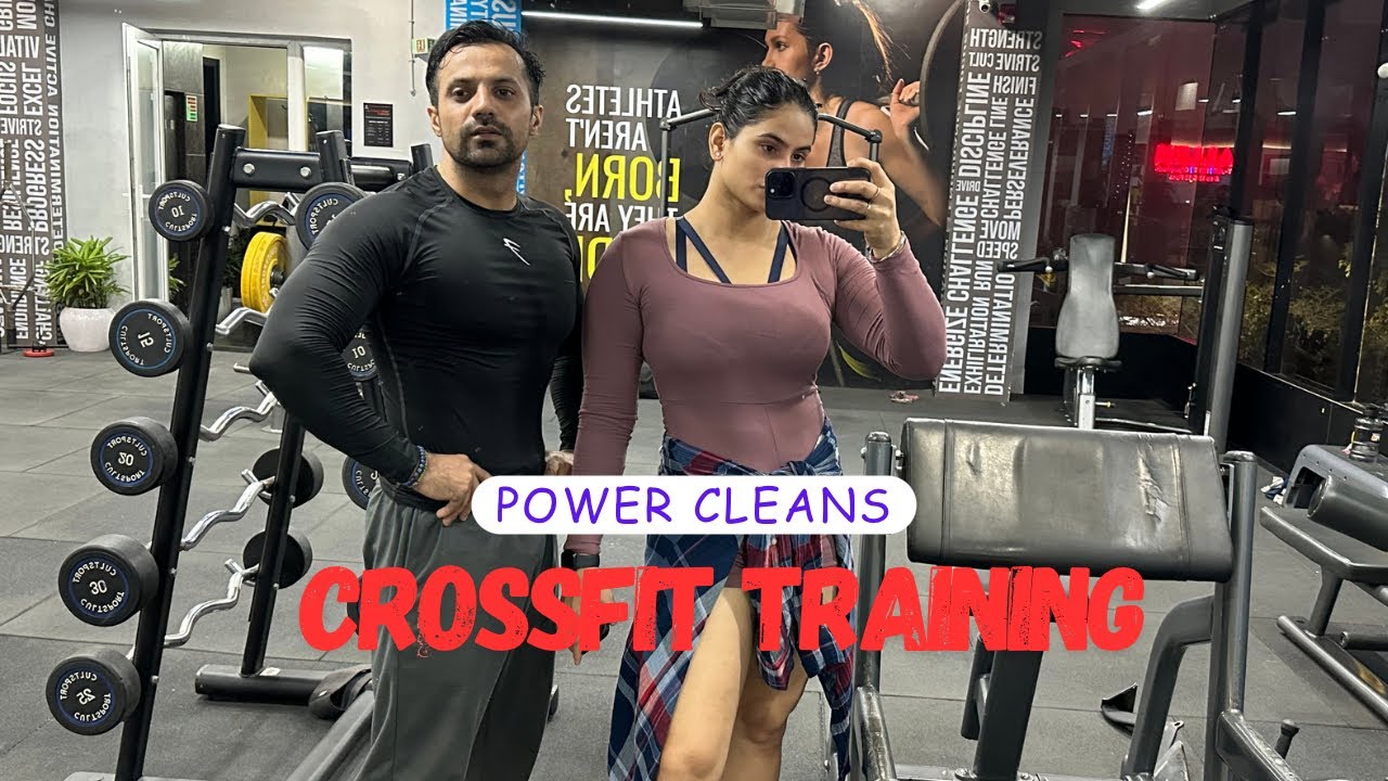 Weightlifting Exercises || CROSSFIT || Power Clean Learning Training ...