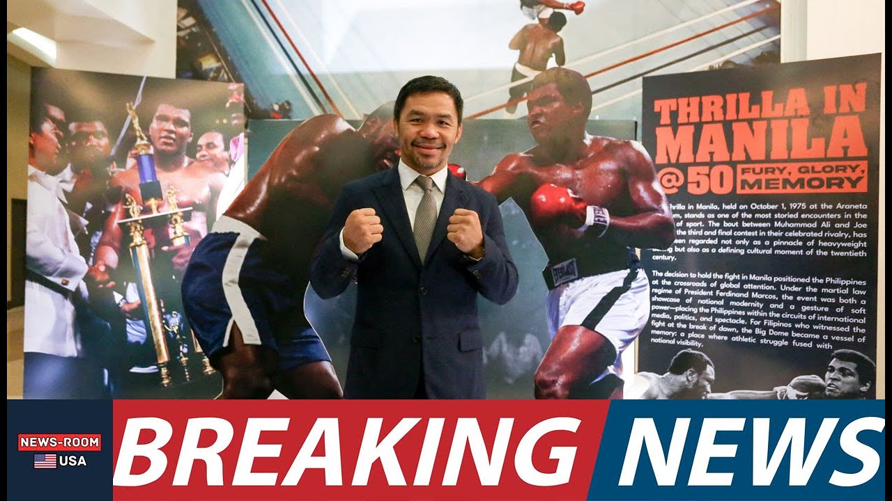 Manny Pacquiao set to promote Muhammad Ali’s grandson in Thrilla in ...