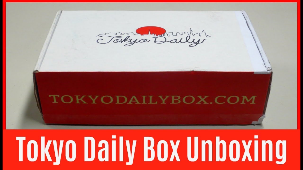 Tokyo Daily Box - Subscription Unboxing & Review! - YouTube