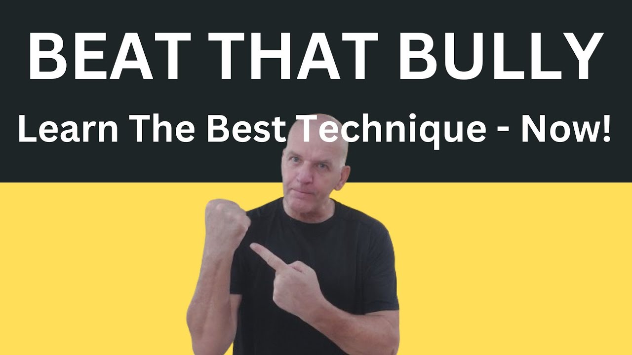 Best Self Defense Technique Against A Bully - YouTube