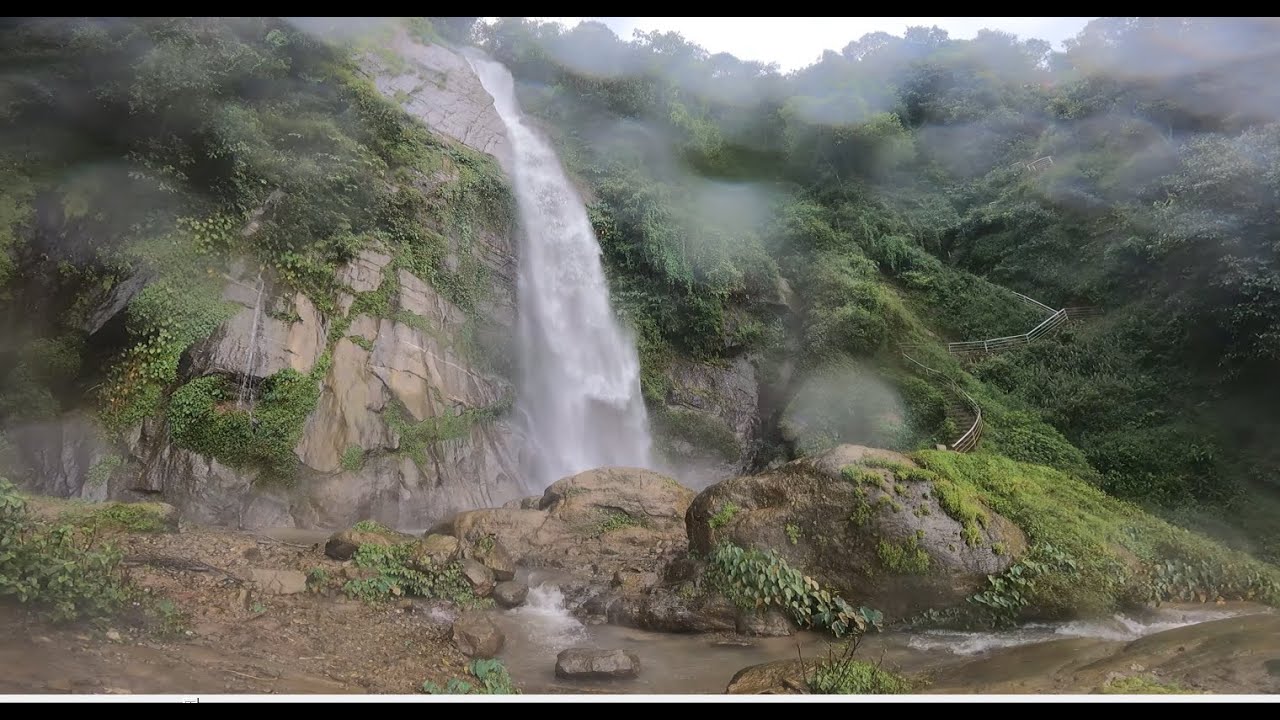Ride To Fung Fung Waterfall !! My First Vlog😱 - YouTube