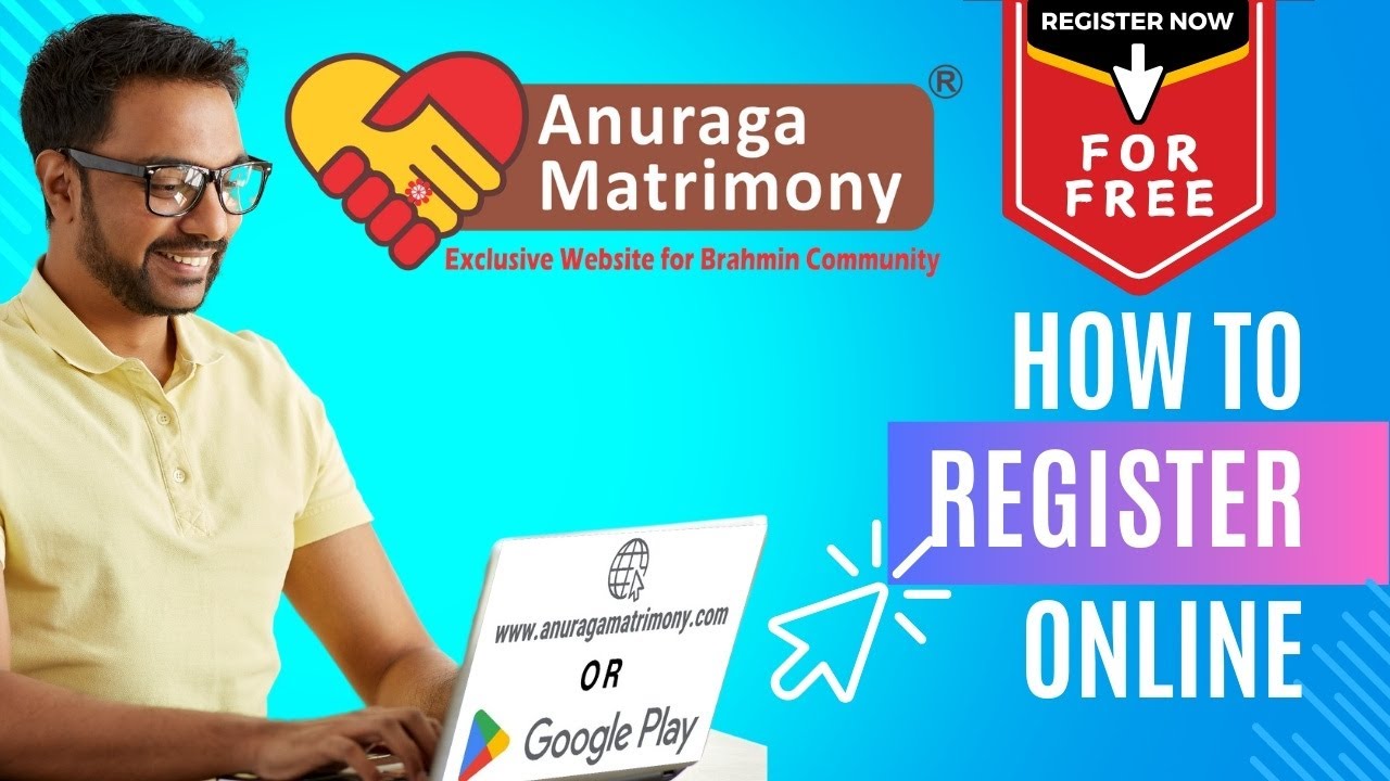 REGISTER FOR FREE ON ANURAGA BRAHMIN MATRIMONY - YouTube