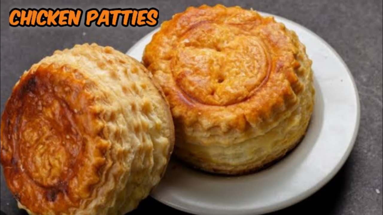 chicken patties recipe/chicken puff pastry recipe - YouTube