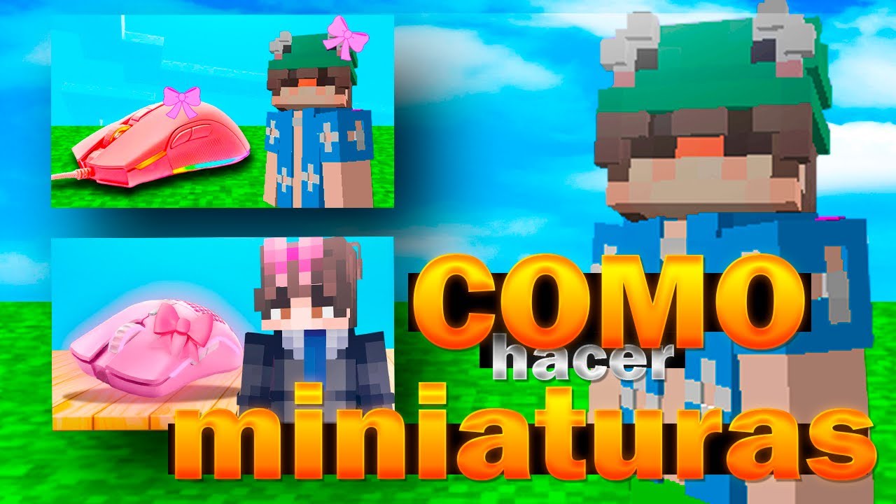 COMO hacer MINIATURAS como MILLER - YouTube