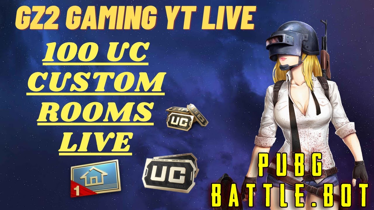 pubg mobile live custom rooms |live custom room pubg mobile | pubg ...