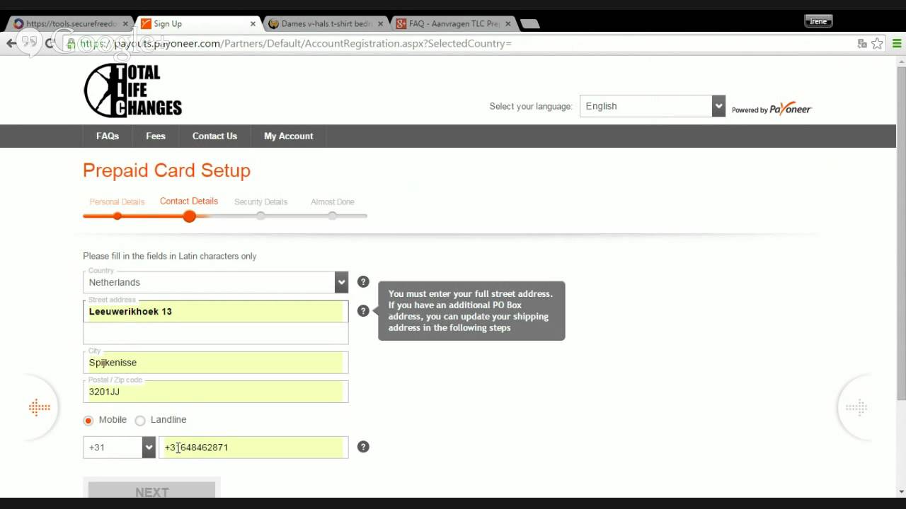 FAQ - Aanvragen TLC Prepaid Credit Card - YouTube