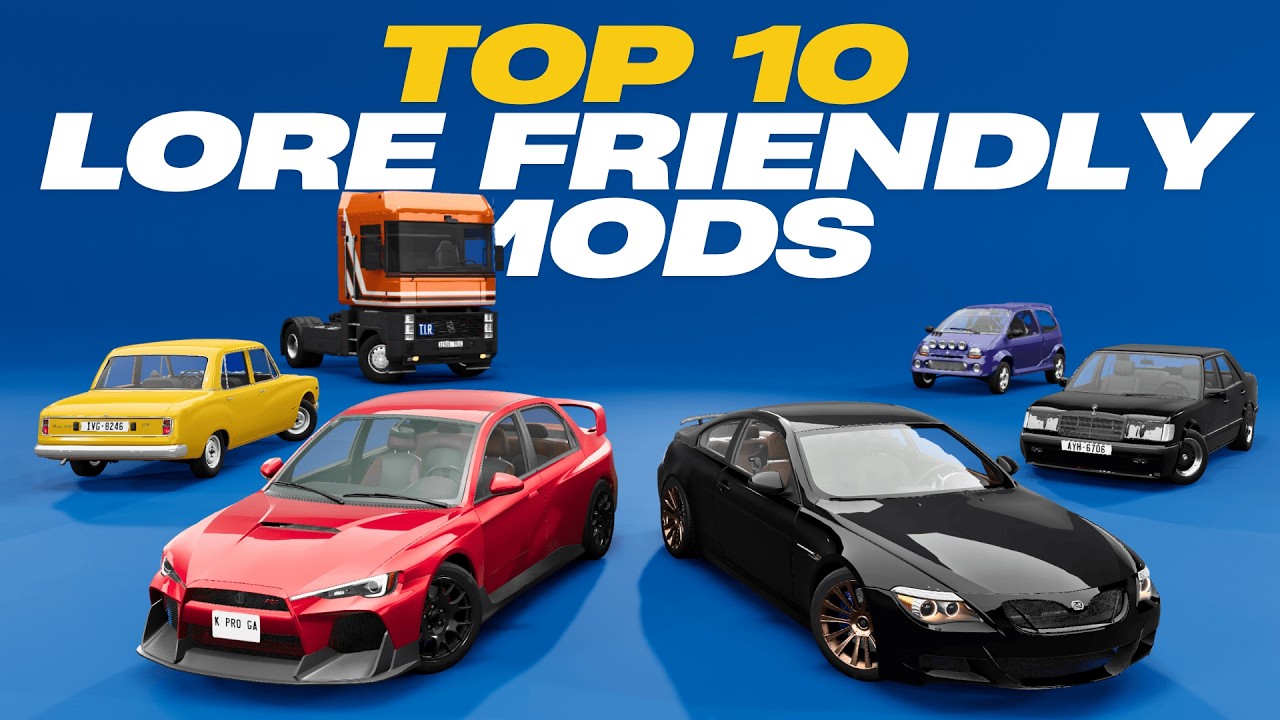Top 10 Lore Friendly Mods For BeamNG Drive part 02 - YouTube
