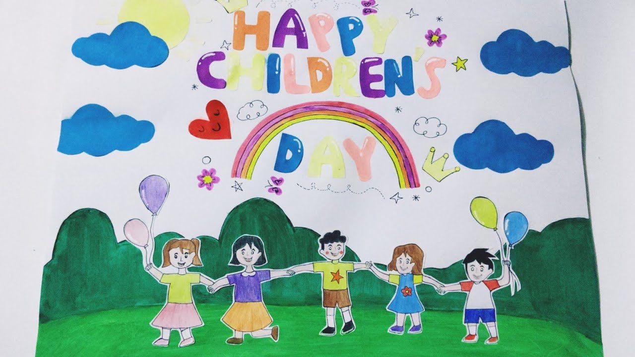 Children's Day Craft Ideas / origami paper boy & girl chain/ Children's ...