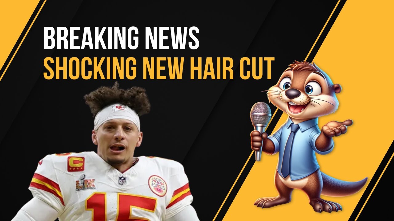 Patrick Mahomes Says GOODBYE To His Iconic Curly Haircut - YouTube