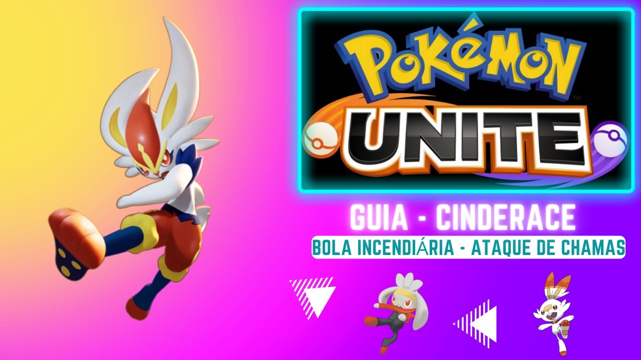 GUIA 31 - Cinderace - Bola incendiária / Ataque de chamas - Pokemon ...