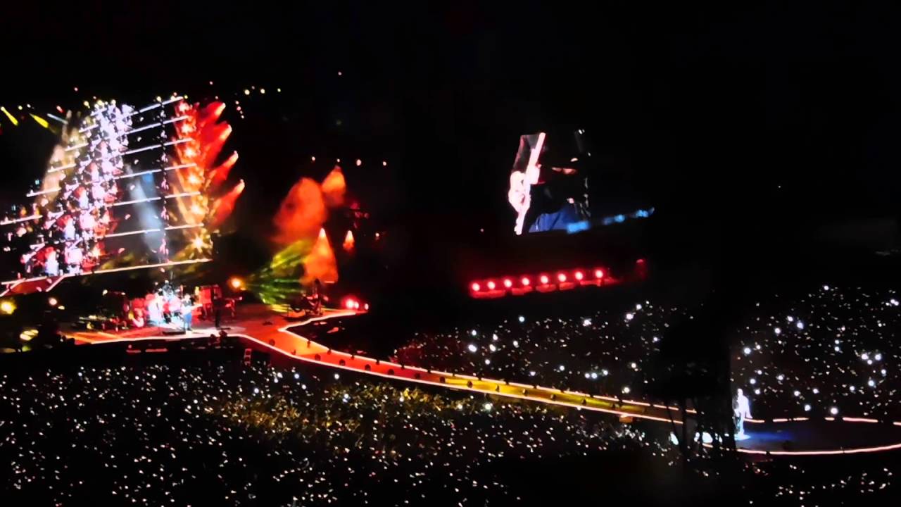Fix you (part 1) - Coldplay LIVE at Foro Sol Mexico City 16-Apr-16 ...